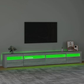 TV skříňka s LED osvětlením šedá sonoma 270 x 35 x 40 cm 3152752