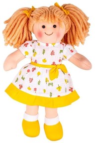 Bigjigs Toys Látková panenka Zoe 28cm