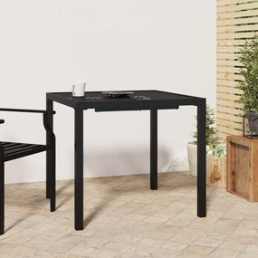 vidaXL Zahradní stolek antracitový 80 x 80 x 72 cm ocel