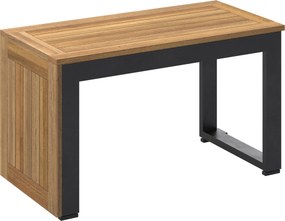 XXXLutz ZAHRADNÍ ODKLÁDACÍ STOLEK, dřevo, kov, 70/38/35 cm Ambia Garden - Online Only zahradní nábytek - 002845001907