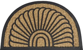 Rohožka Kokosová půlkulatá 03 rozměr 40 x 60 Rozměr: 40x60 cm