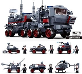 Sluban Space War M38-B0926 Velitelské vozidlo 1 část