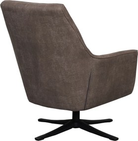 LABEL51 Designové otočné křeslo TOD hnědé CM-55.028