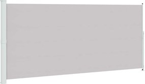Zatahovací boční markýza 220 x 514 cm šedá 313431