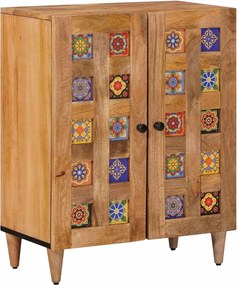 Servírovací skříň 3 ks 60 x 33,5 x 75 cm Masivní mangové dřevo 3310095