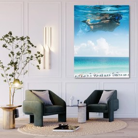 Gario Obraz na plátně Potápění s padákem - Alex Griffith Rozměry: 40 x 60 cm
