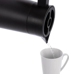 Černá vakuová termoska z nerezové oceli 2,1 l Termo – Orion