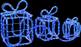 vidaXL Vánoční dekorativní dárečky 180 LED vnitřní i vnější dekorace [329827] Barva: Vícebarevný