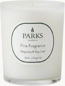 Ručně vyrobená vonná svíčka Fine Fragrance (magnólie, bobkový list a bílé pižmo)