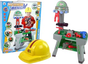 LEAN Toys Velká sada pro kutily: dílenský stůl + příslušenství