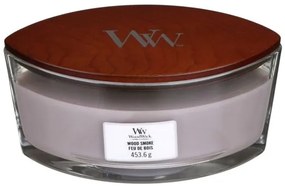 WoodWick Svíčka loď Wood Smoke, 453 g