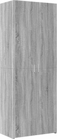 Skříň highboard šedá sonoma 70 x 42,5 x 185 cm kompozitní dřevo 3281425