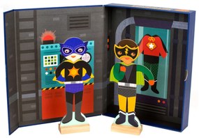 Petit Collage Magnetické puzzle - Superhrdinové