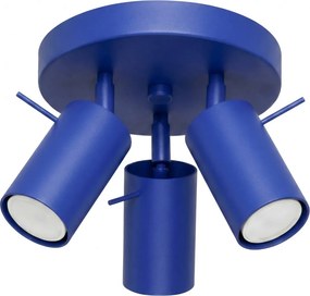 Sollux Lighting Stropní svítidlo RING 3P ultramarínové