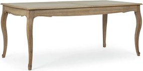Rozkládací jídelní stůl s přídavnou deskou z mangového dřeva 90x180 cm Domitille – Bizzotto