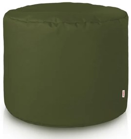 Taburetka Cilindro tmavězelená OUTDOOR