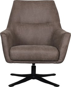 LABEL51 Designové otočné křeslo TOD hnědé CM-55.028