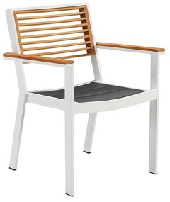 Zahradní jídelní židle HIGOLD - York Dining Arm Chair White/Black