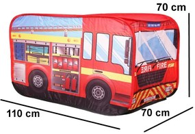 Stan v designu hasičského vozu