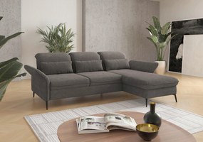 XXXLutz ROHOVÁ SEDAČKA, textil, barvy grafitu Sit & More - Sedací soupravy - 000144011875