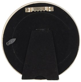 Béžový kulatý fotorámeček Jaac průměr – 8 cm