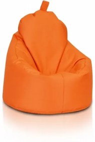 Sedací vak ECOPUF - YOKO - polyester NC9 - Oranžová