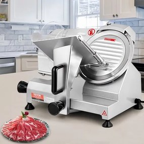 Komerční kráječ na maso, 200 W elektrický kráječ na lahůdky, 350–400 ot./min