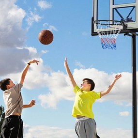 Costway Ø45 cm basketbalový koš s kroužkem a síťkou pro montáž