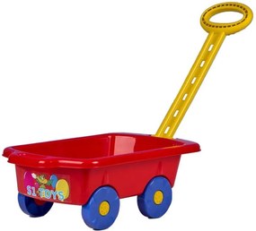 Dětský vozík Vlečka BAYO 45 cm červený