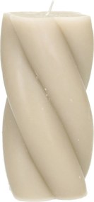 Svíčka Camila 14cm beige