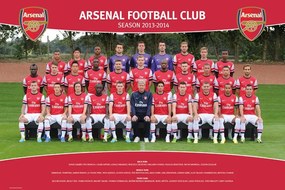 Plakát - Arsenal (Team foto 13/14)