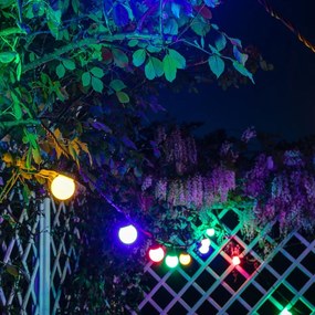 LED žárovka, žlutá, patice E27