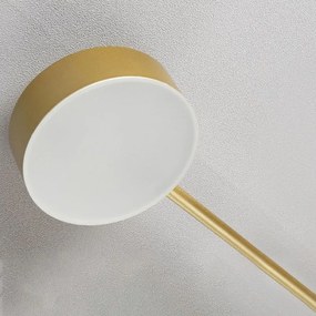 Toolight - LED stropní svítidlo 4-ramenné + dálkové ovládání APP520-4C, zlatá, OSW-08461
