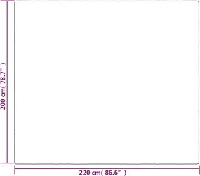 Zátěžová deka s povlečením šedá 200 x 220 cm 13 kg textil 3154895