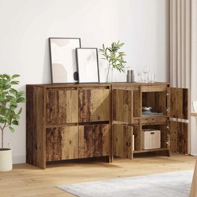 Konzole 2 ks Staré dřevo 70 x 41 x 75 cm Kompozitní dřevo 3393513