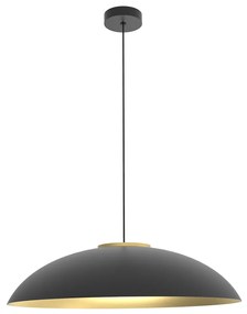 Robin 04330 závěsné svítidlo Rebeca, matně černé, zlaté, GX5.3, ø56cm