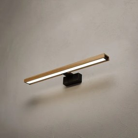 BRILAGI - LED Koup osvět zrcadla 3v1 WOODY MIRROR LED/12W/230V IP44 černá/dub