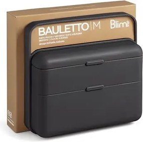 BlimPlus Bauletto M carbon black / Box na jídlo / Vzduchotěsný / Se sa