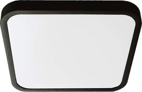 LED Solution Černé přisazené LED svítidlo Plano čtvercové 250x250mm 18W IP44 76431
