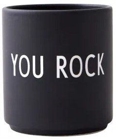 Favourite Cup černá (YOU ROCK) Design Letters