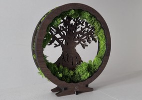 Li-Go "Mech a strom" lampa 30x31 cm provedení povrchu: dub světlý