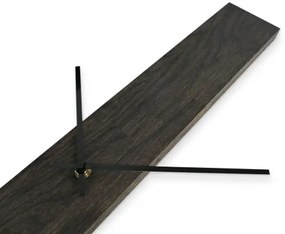 Elegantní dřevěné nástěnné hodiny černý I SENTOP MAS019-OSMO-3169
