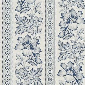 Tapeta GWINNET TOILE - INDIGO, kolekce SIGNATURE LOFT PAPERS