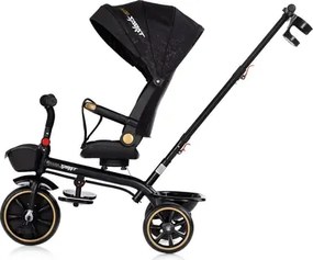 CHIPOLINO Tříkolka se stříškou Max Sport 2v1 Noir