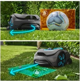 Gardena Robotická sekačka smart SILENO sense 600 m²