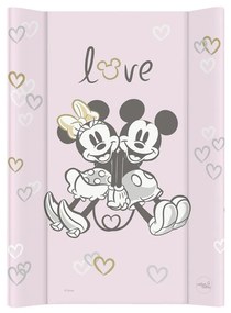 Ceba Baby Přebalovací podložka tvrdá Comfort 50x70 Disney Minnie & Micky růžová