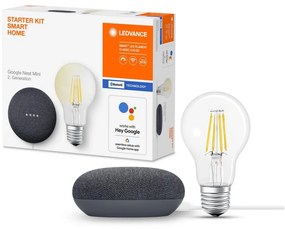 Ledvance | Ledvance - Inteligentní reproduktor Google Nest Mini + LED Žárovka SMART+ E27 2700K | P227125