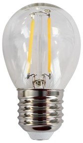 Dekorační LED žárovka E27 teplá 3000k 2w 250 lm
