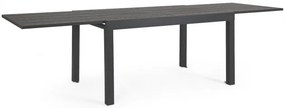 BIZZOTTO Rozkládací zahradní stůl CLIV antracit 135/270x90 cm