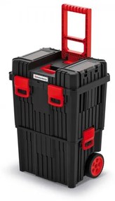 Modulární kufr na nářadí s kolečky 45 × 36 × 64 cm